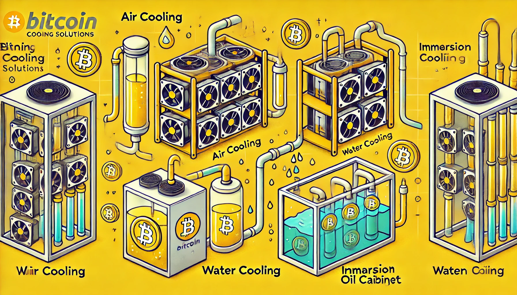 How to Choose the Right Bitcoin Mining Cooling Solution Equipment Air ...