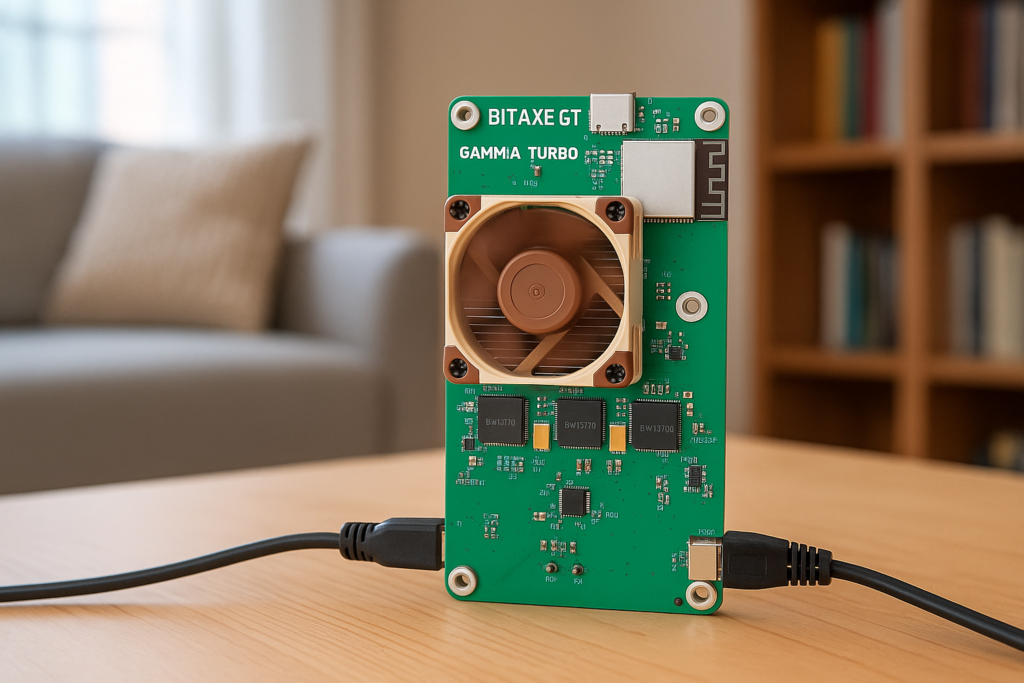 Is the Bitaxe GT Gamma Turbo (BM1370) the Best Solo Bitcoin Miner for ...